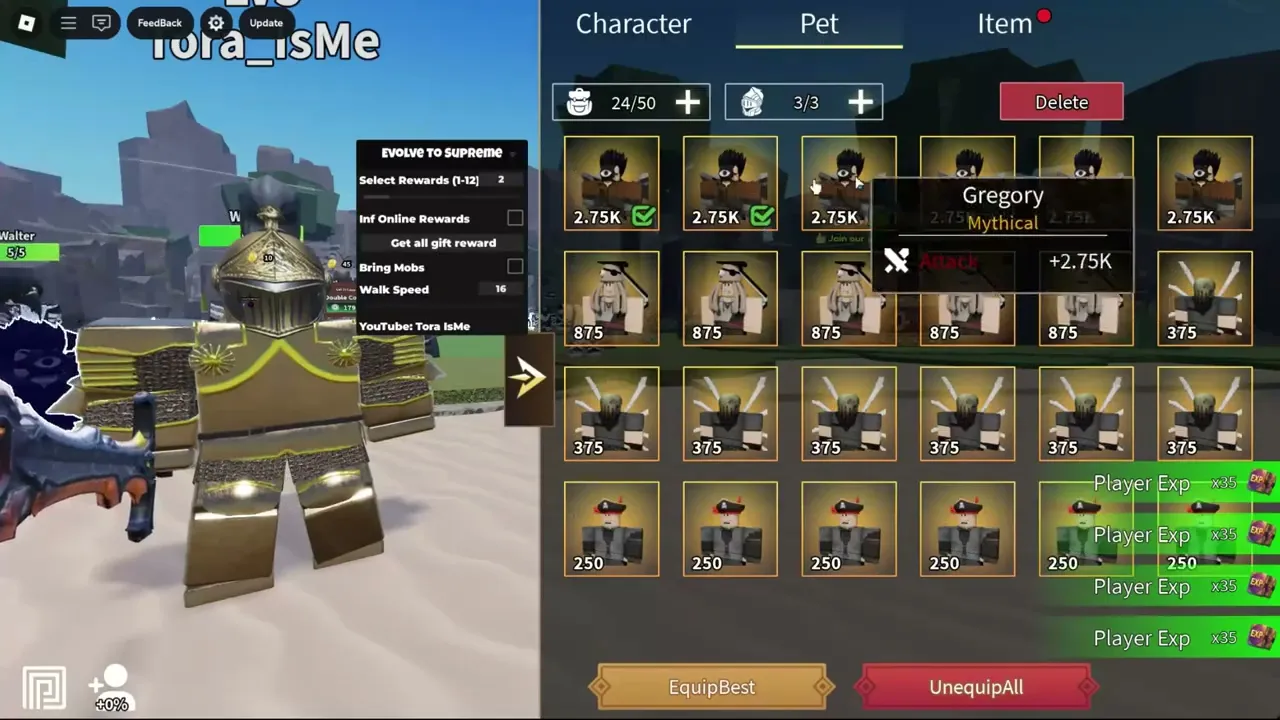 Evolve to Supreme Script – Infinite Rewards, Get OP Pets