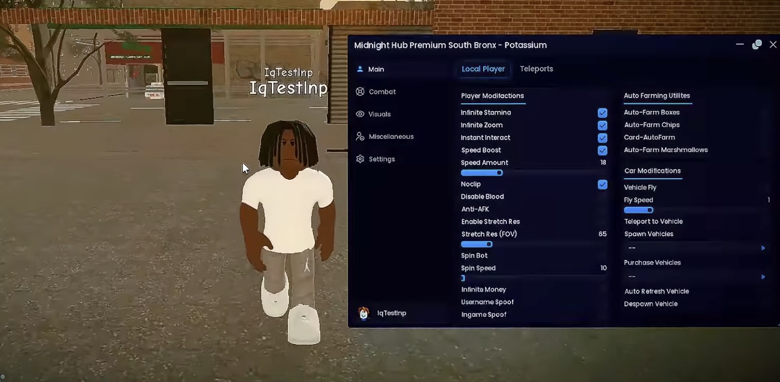 South Bronx The Trenches Script 2025 - Inf Money, No key